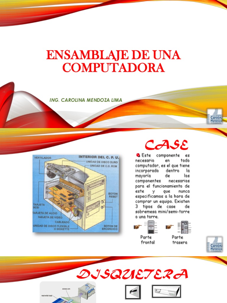 Ensamble de La Computadora1 | PDF | Hardware de la computadora | Disco ... Ensamble de La Computadora1 | PDF | Hardware de la computadora | Disco ...