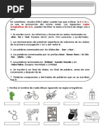 Reglas Ortográficas: Uso de G, J y H | PDF | Ortografía | Gramática