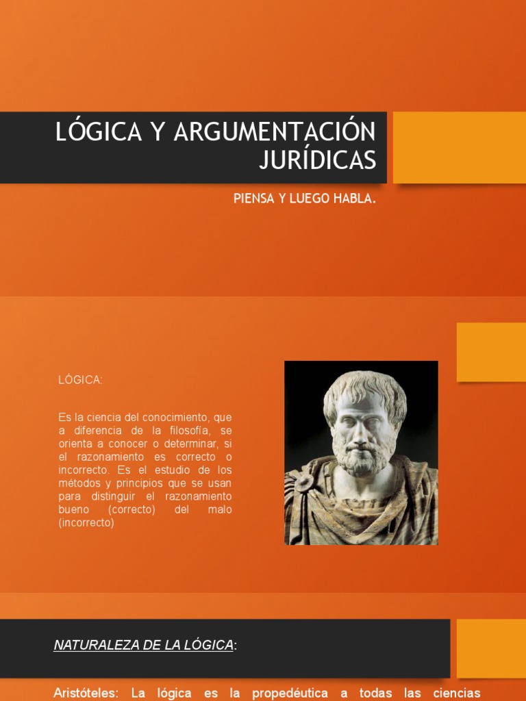 Presentación Lógica | PDF | Proposición | Lógica