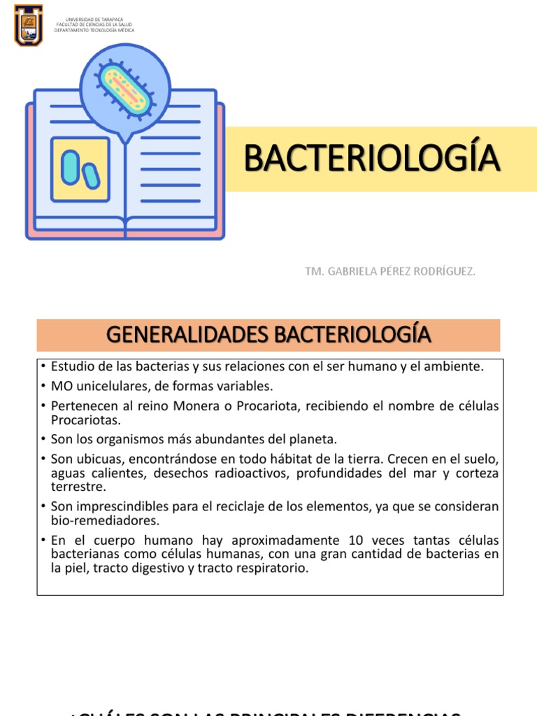 BACTERIOLOGÍA | PDF | Las bacterias | Biología Celular)
