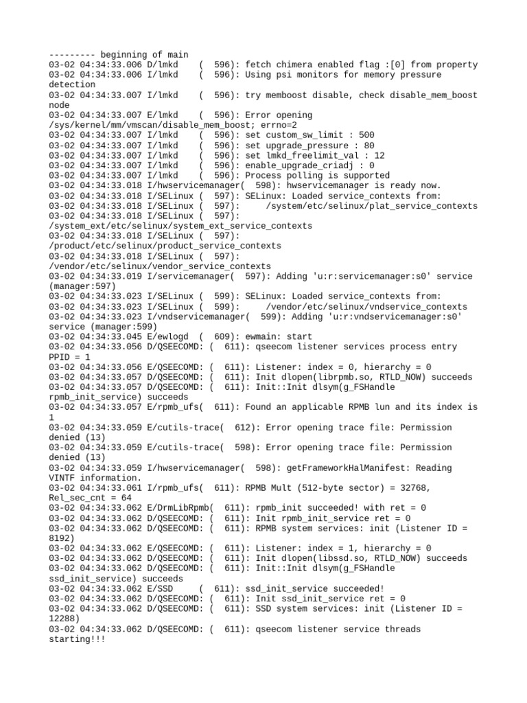 Logcat CSC Update Log | PDF | Proprietary Software | Unix
