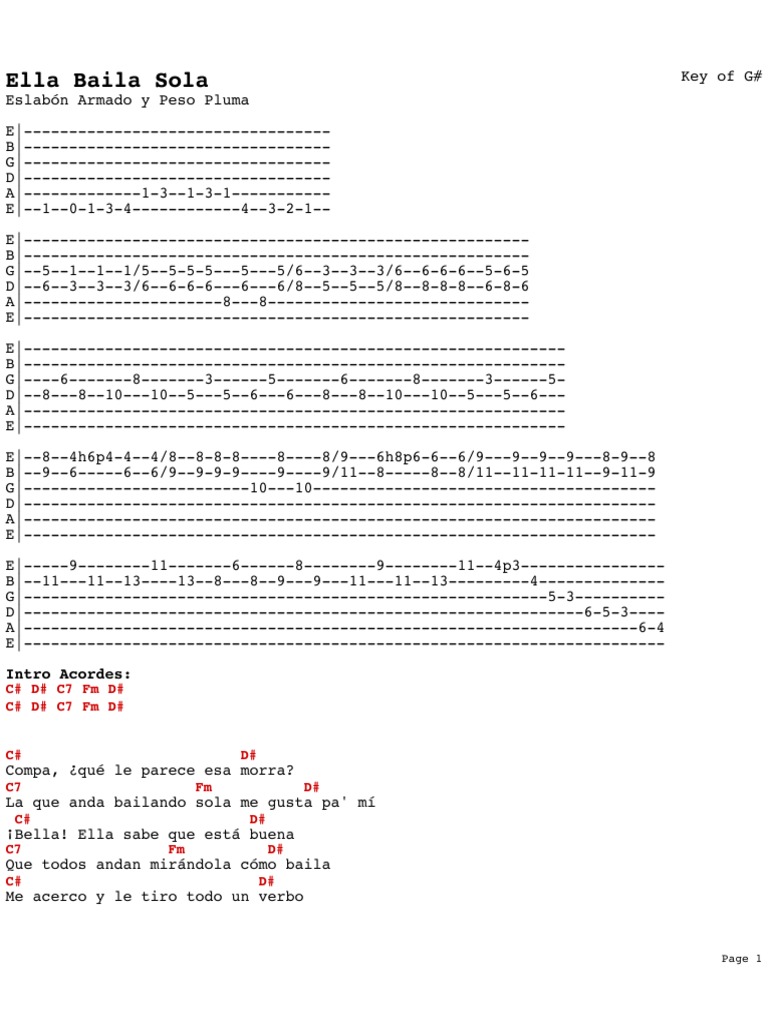 Ella Baila Sola 2 | PDF