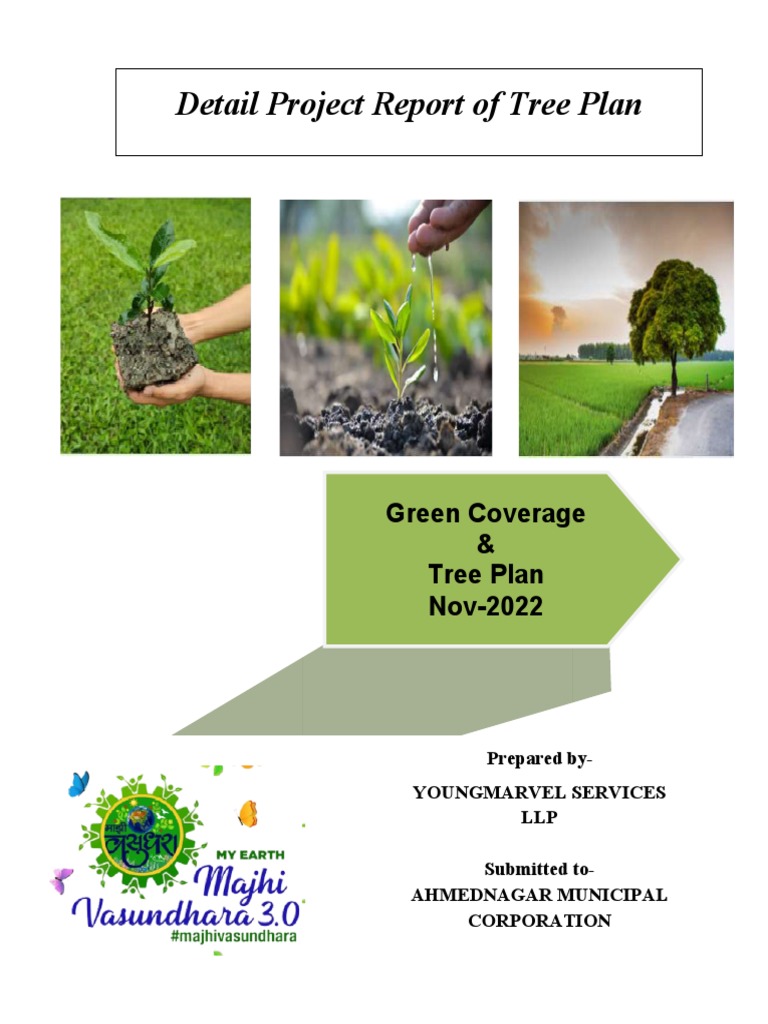 Ahmednagar Tree Coverage Report | PDF | Area | Geographic Information ...