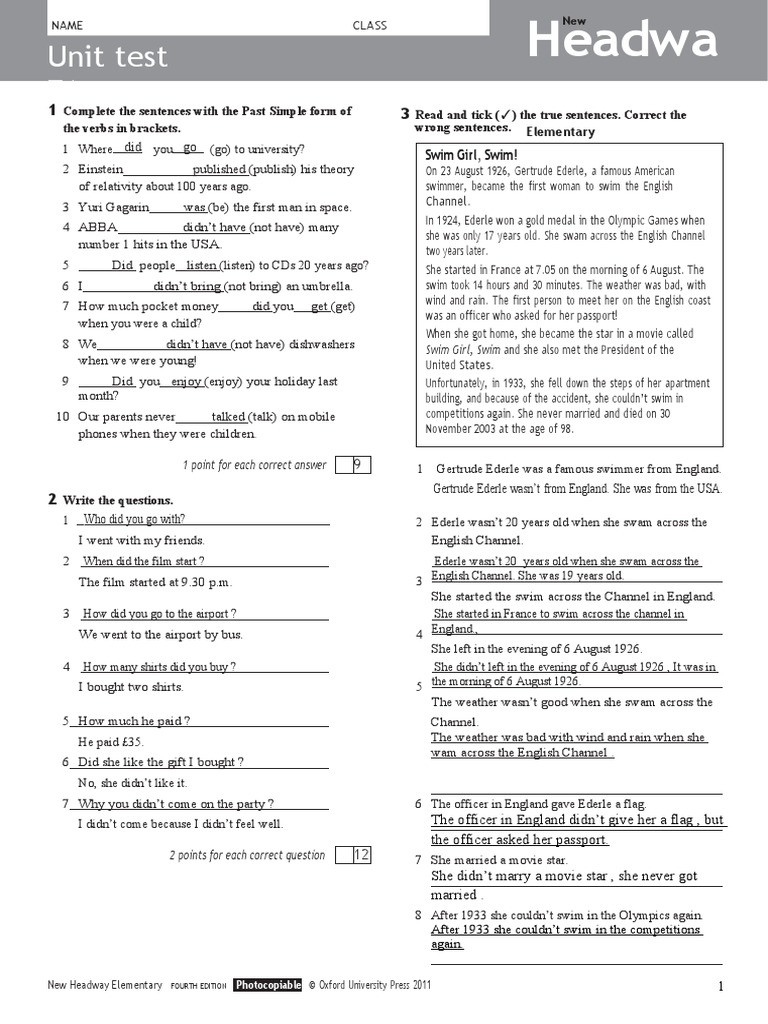 Copia De Unit 7 Answer Pdf