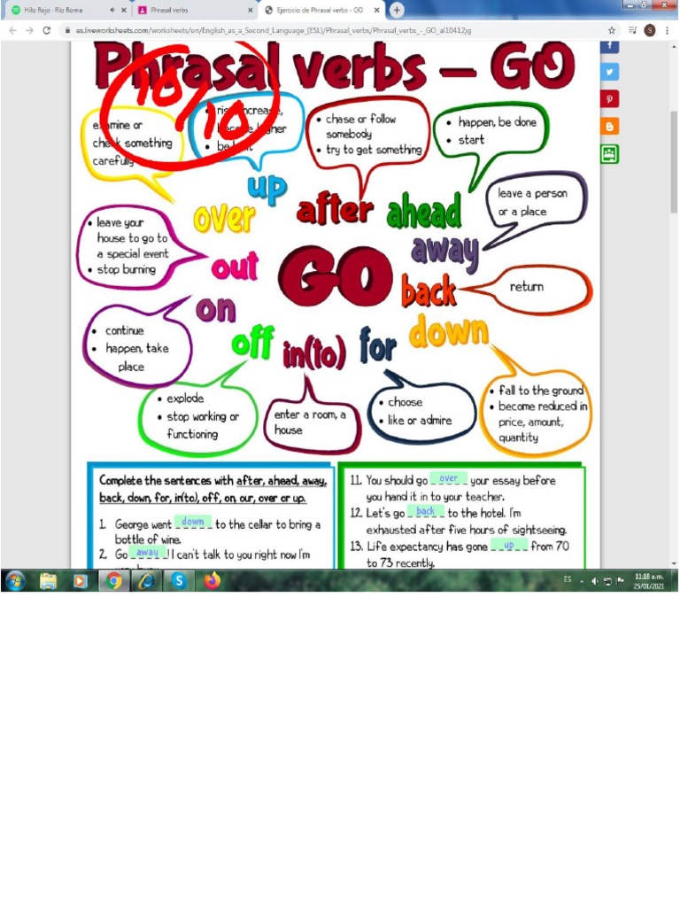 Phrasal Verbs-Go | PDF