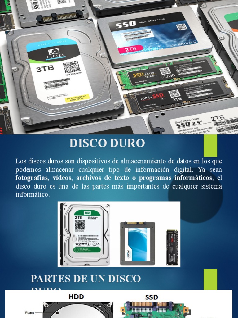 Disco Duro | PDF | Disco duro | Unidad de estado sólido