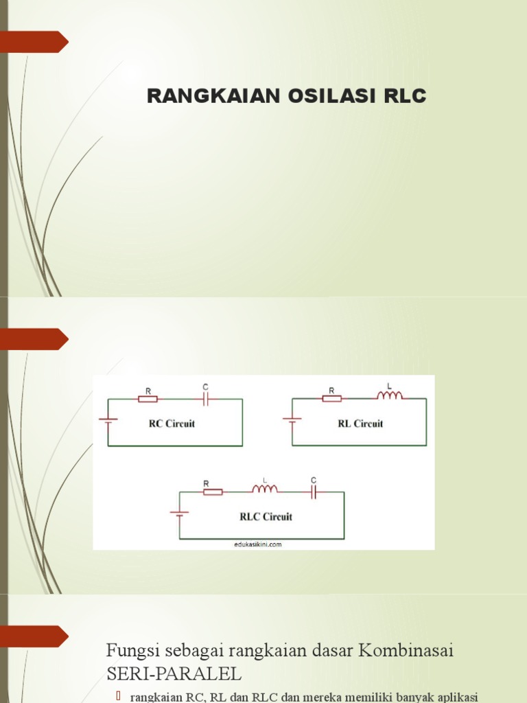 Rangkaian Osilasi RLC | PDF