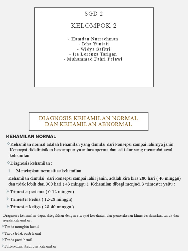 SGD 2 Tumbuh Kembang | PDF