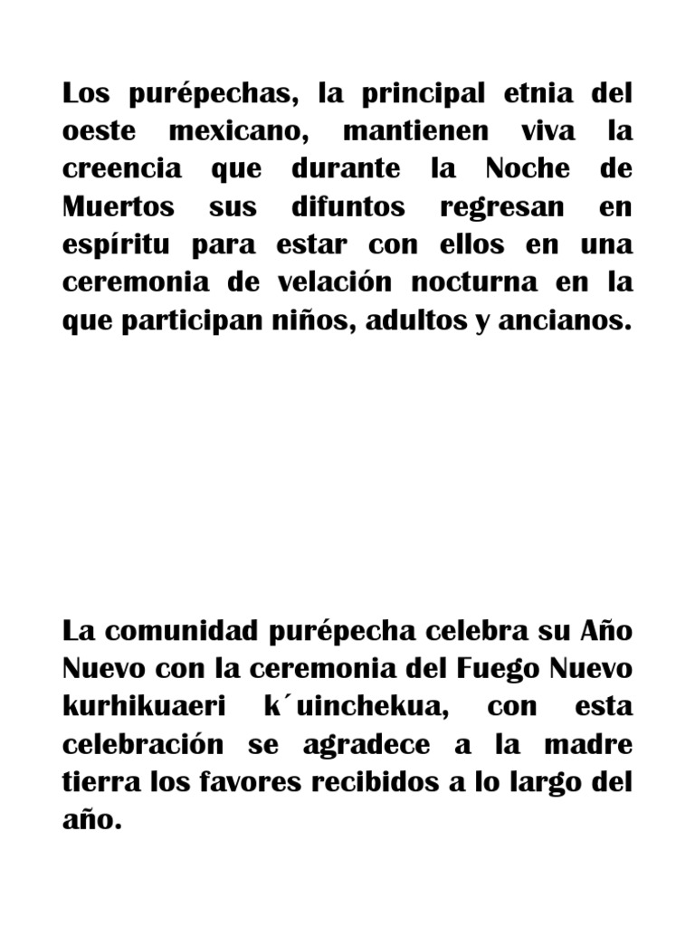 Los Purépechas | PDF