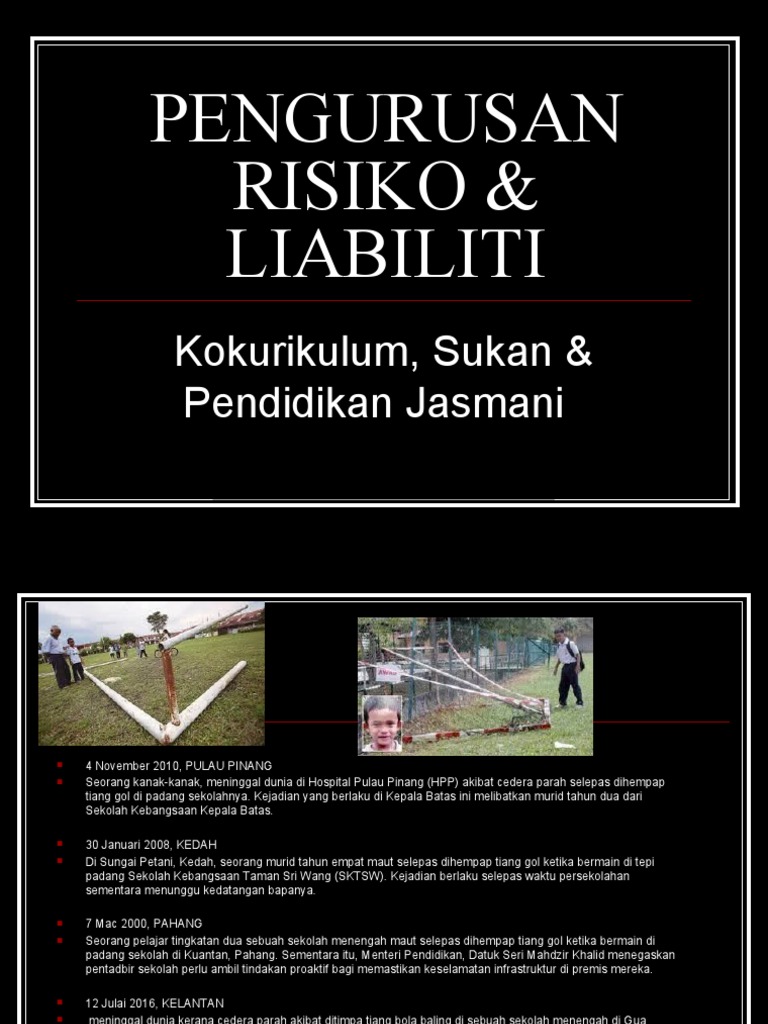 PENGURUSAN RISIKO & Liabiliti | PDF