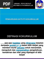 Dasar Dan Petunjuk Perlaksanaan Kokurikulum Di Sekolah | PDF