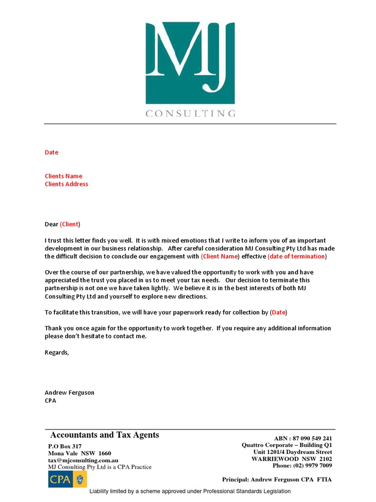 Offboarding Letter | PDF