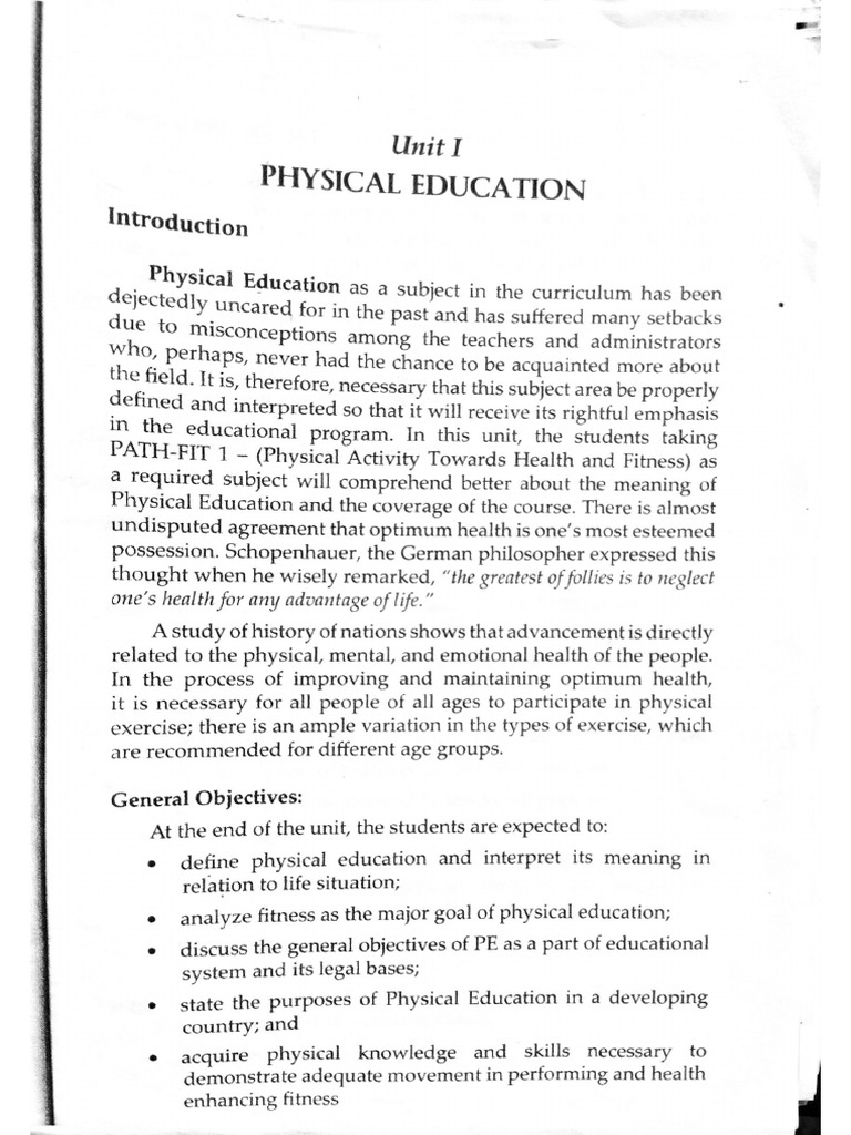 PATHFIT 1 Topics | PDF