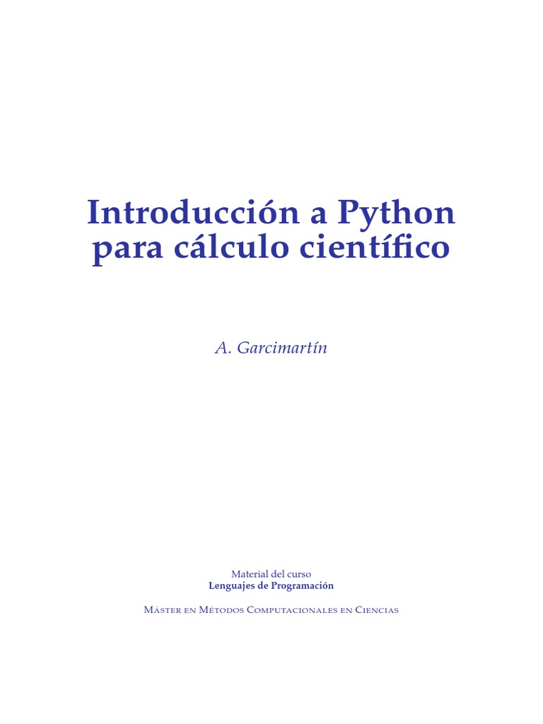 Intro Py | PDF | Objeto (informática) | Python (lenguaje de programación)