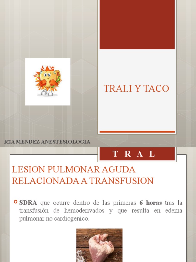 Trali y Taco PPP R2a Mendez | PDF | Neumología | Enfermedades y trastornos