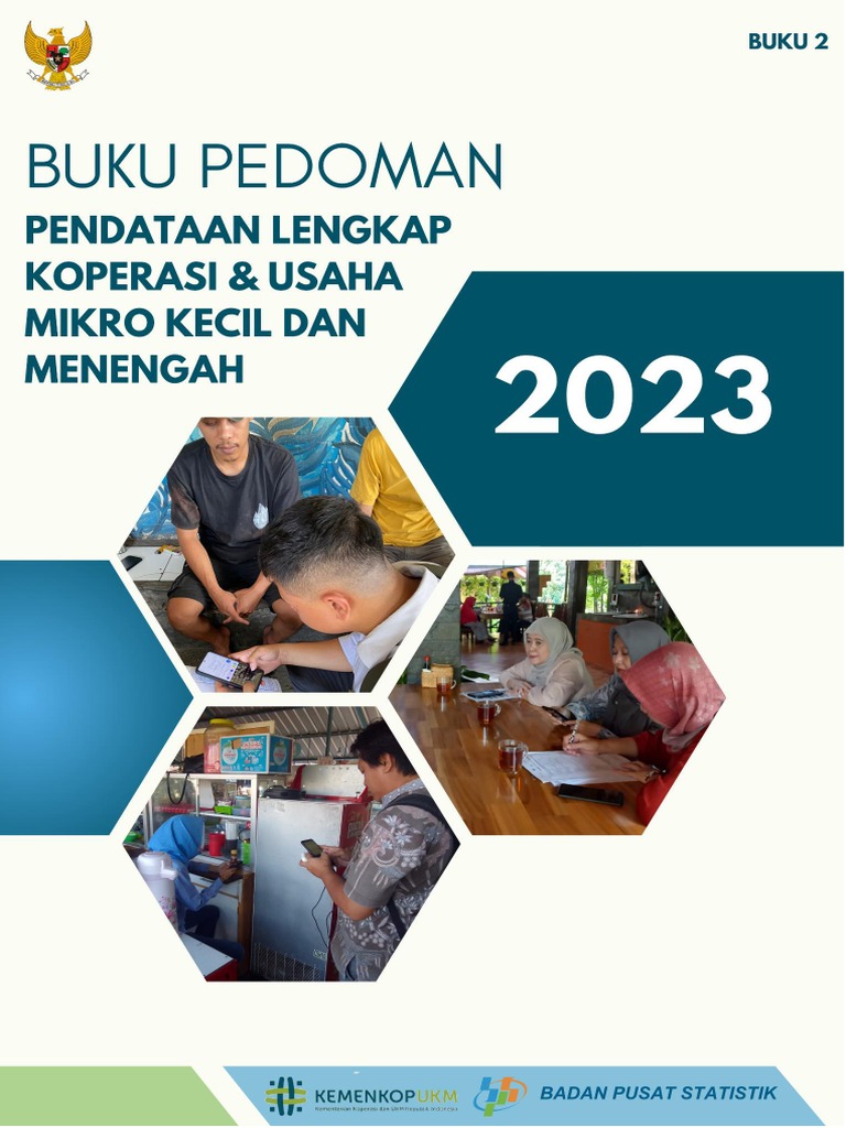 Buku Pedoman Pendataan Lapangan PL-UMKM 2023 | PDF