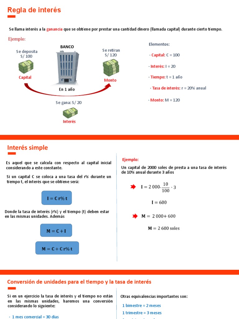 A-5 Regla de Interés | PDF | Interés | Interés compuesto