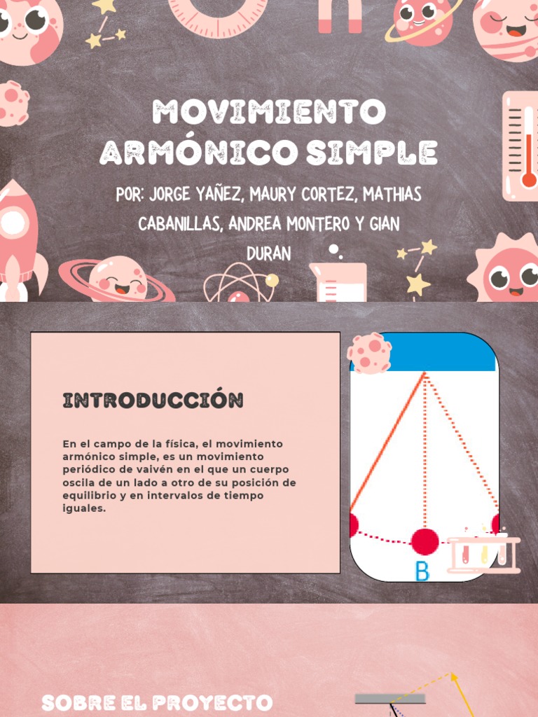 Movimiento Armónico Simple | PDF
