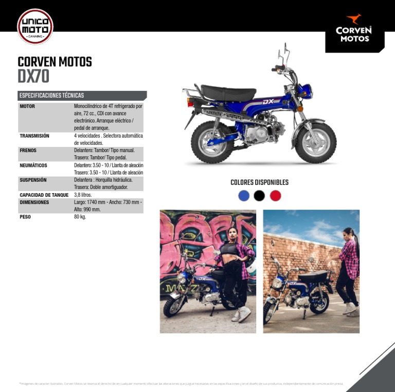 Um Corven DX70 | PDF