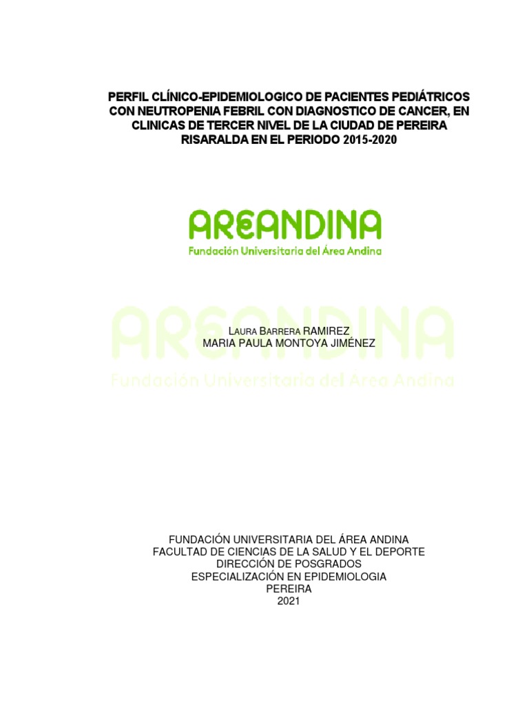 Trabajo de Grado Entrega Final. Caracterización Clinico-Epidemiologica ... Trabajo de Grado Entrega Final. Caracterización Clinico-Epidemiologica ...