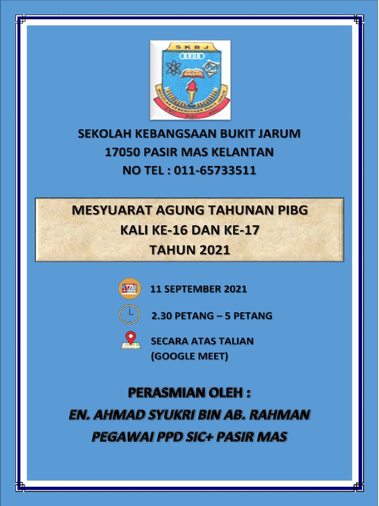 Buku Program Mat Pibg 2021 Siap | PDF