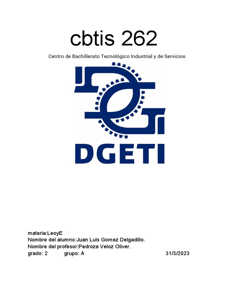 Cbtis 262 Leoye Chemo | PDF | Astronomía | Universo
