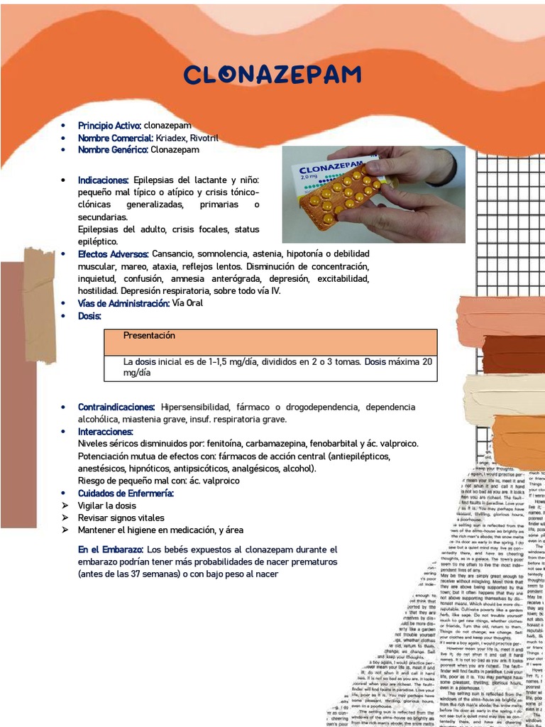 CLONAZEPAM | PDF