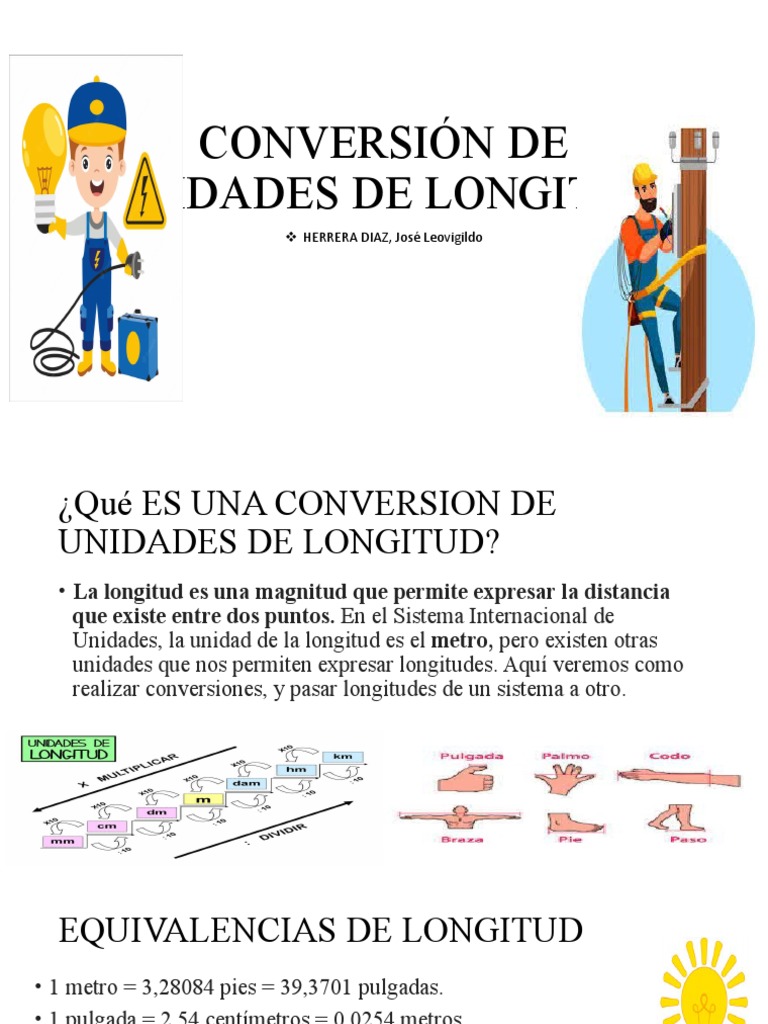Conversión de Unidades de Longitud Trabajooooooo | PDF | Negocios ...