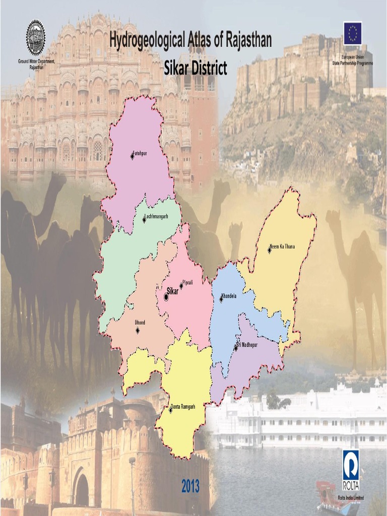 Sikar District Administrative and Geographical Overview | PDF | Sand | Dune