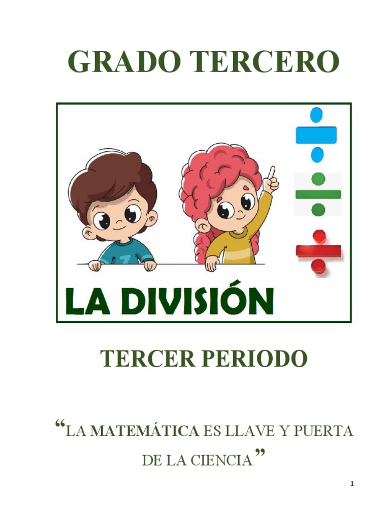 Actividades de Matemáticas 3er Grado | PDF | División (Matemáticas ...
