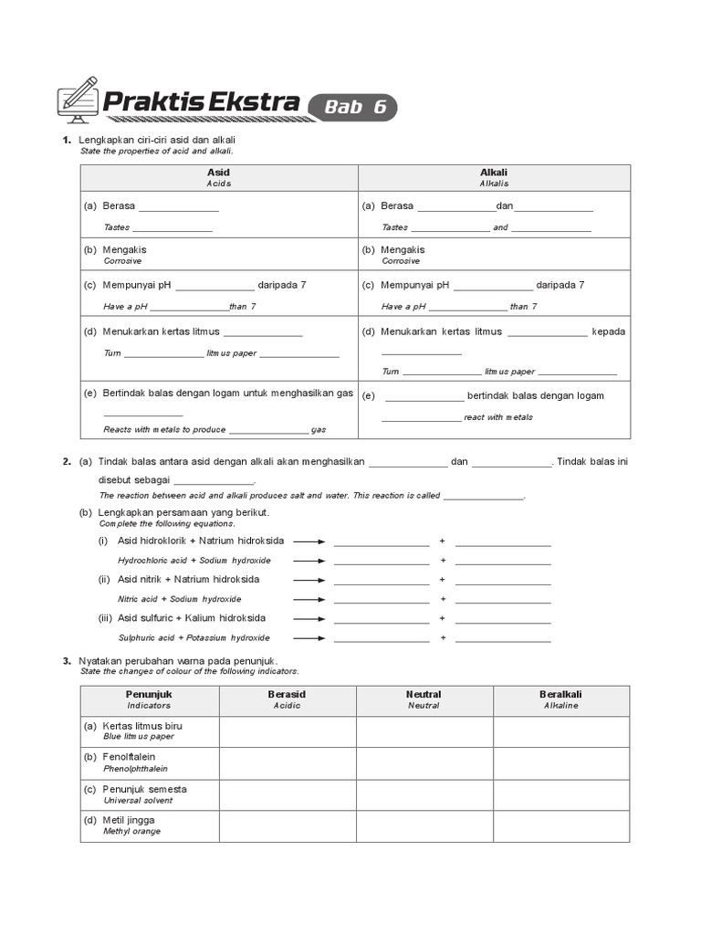 06 Praktis Ekstra Bab 6 | PDF