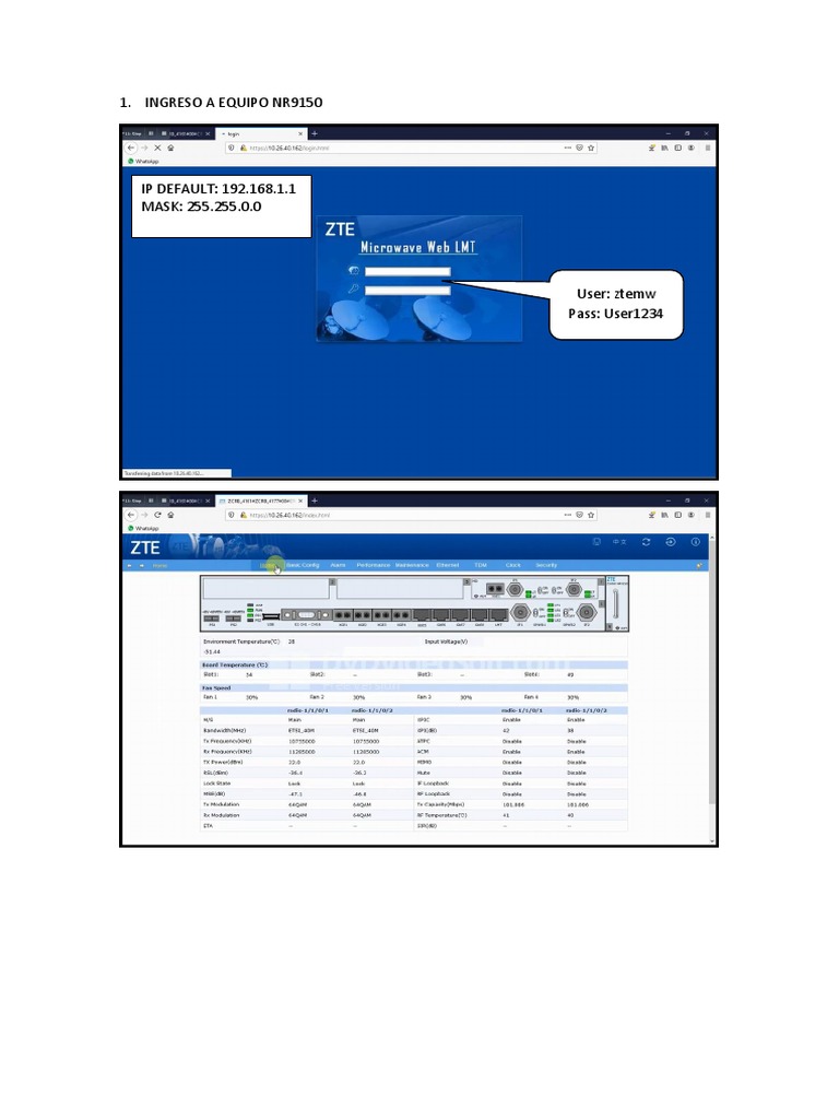 MW ZTE v2.0 (Manual de Configuracion) | PDF MW ZTE v2.0 (Manual de Configuracion) | PDF