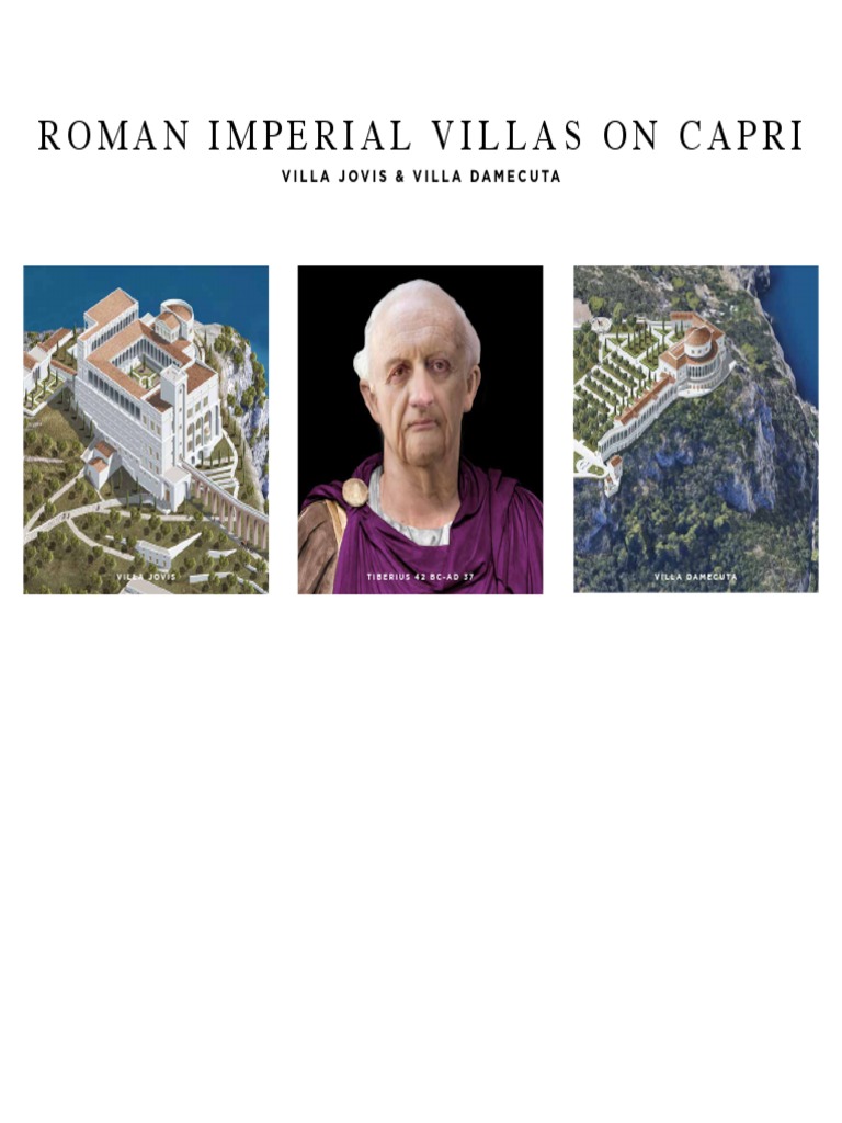 Villa Jovis: Tiberius' Roman Palace | PDF