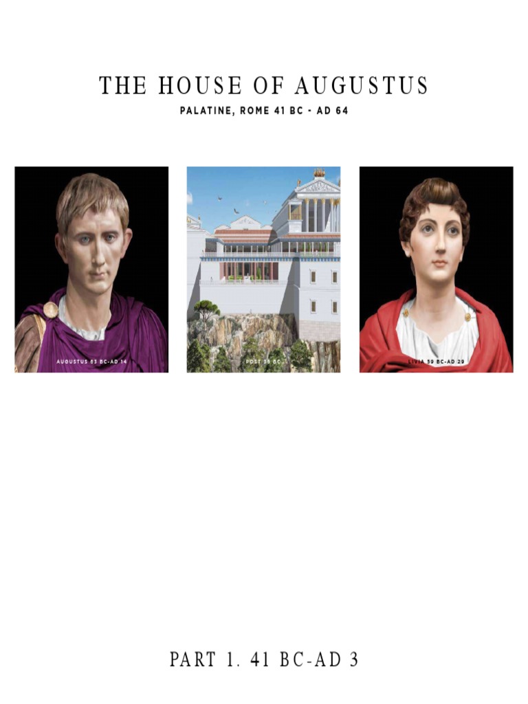 House of Augustus On The Palatine Part 1 | PDF | Cleopatra | Ancient Rome