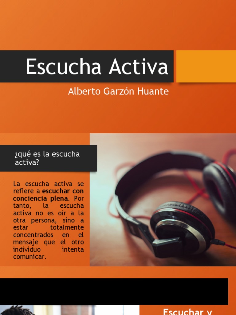 Escucha Activa | PDF