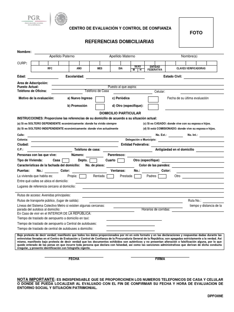 Formatos Cecc 2 | PDF