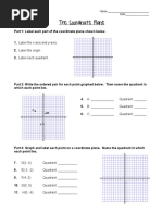 10 To 10 Coordinate Grid With Axes and Even Increments Labeled and Grid ...