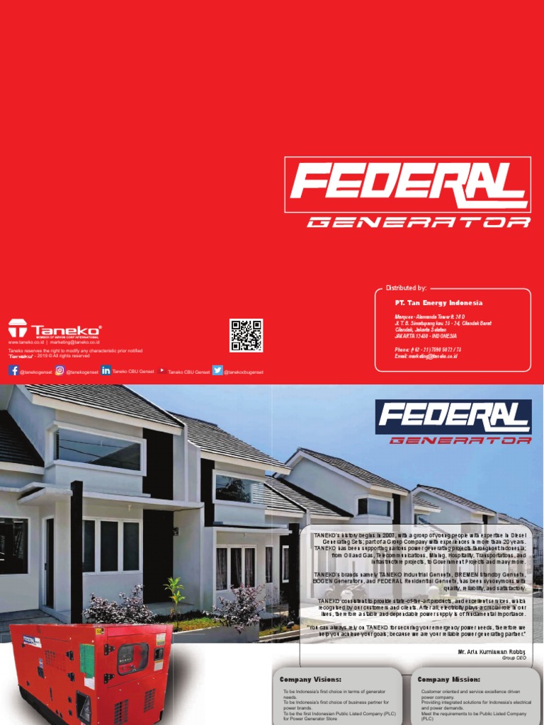 Federal Product Catalogue | PDF