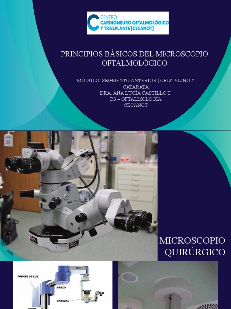 Principios Basicos Microscopio Oftalmologico | PDF