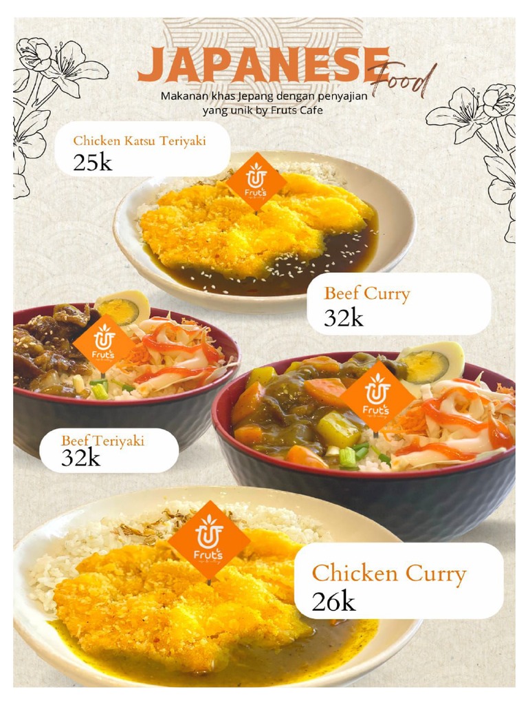 Menu Fruts Cafe Dan Pricelist | PDF