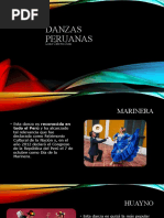 Diptico Danzas Del Peru | PDF | Perú | Bailes