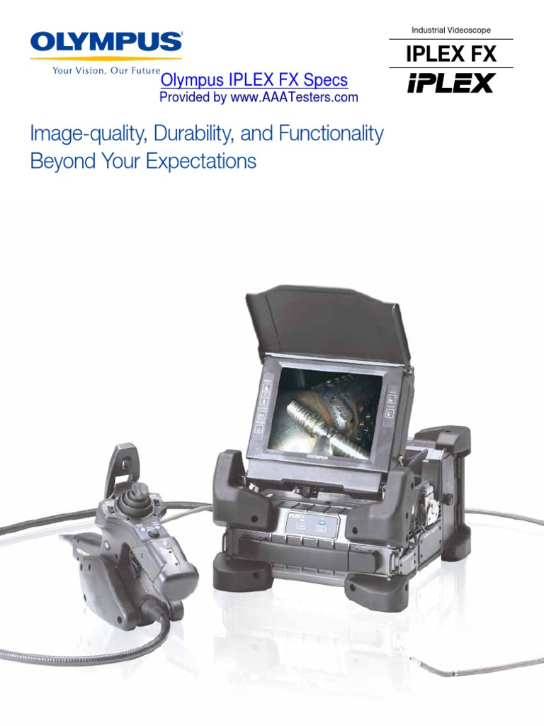 Olympus Iplex FX Specifications Spec Sheet Iv07 | PDF | Usb Flash Drive ...