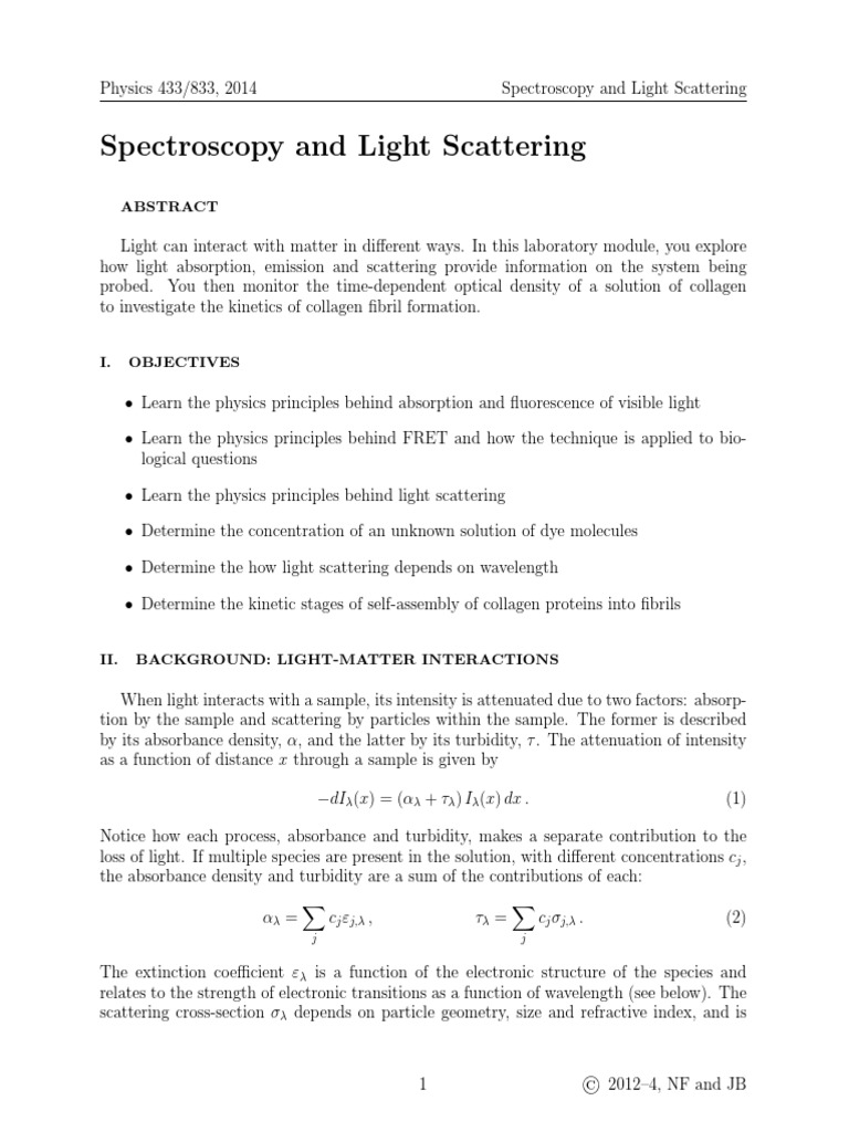 Spectros | PDF