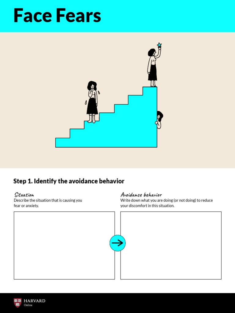 Face Fears Worksheet | PDF
