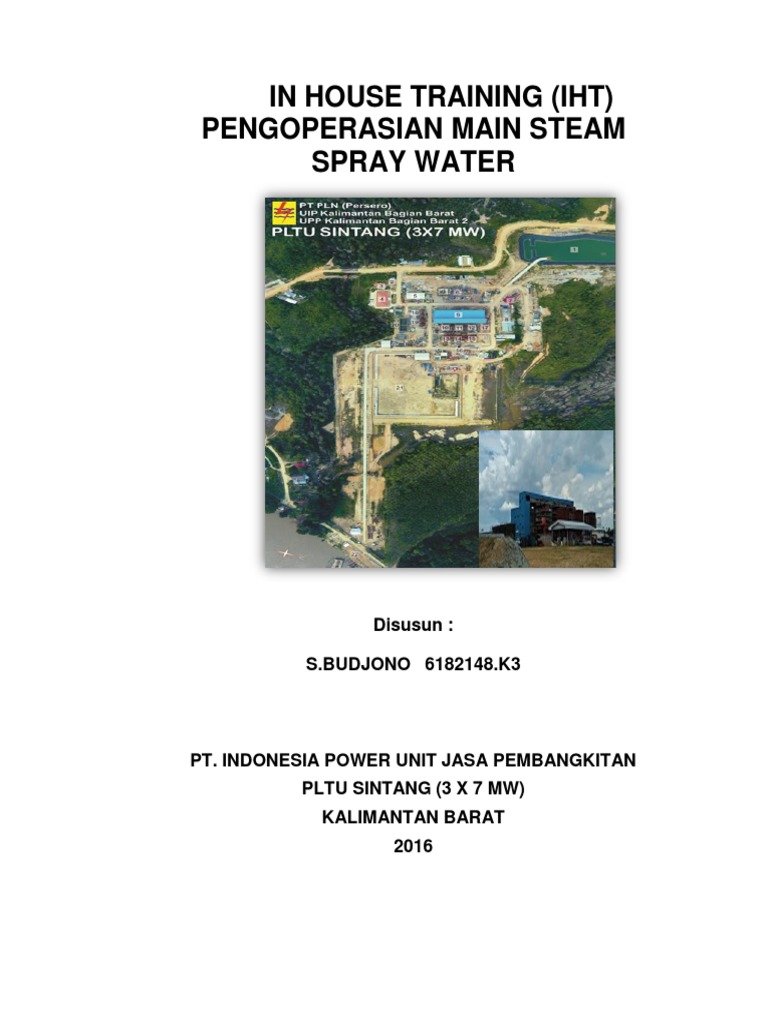 Spray Water (Desuper Heater) | PDF | Sains & Matematika