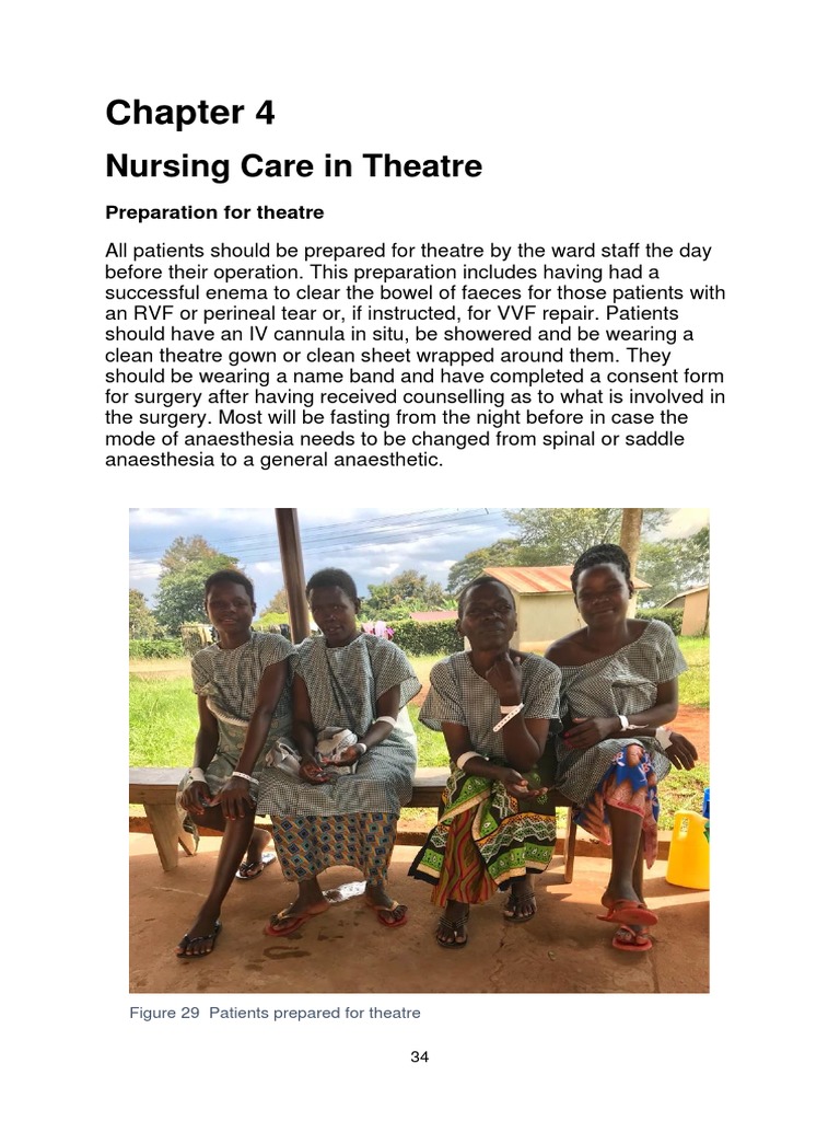 Theatre Nursing Notes | PDF