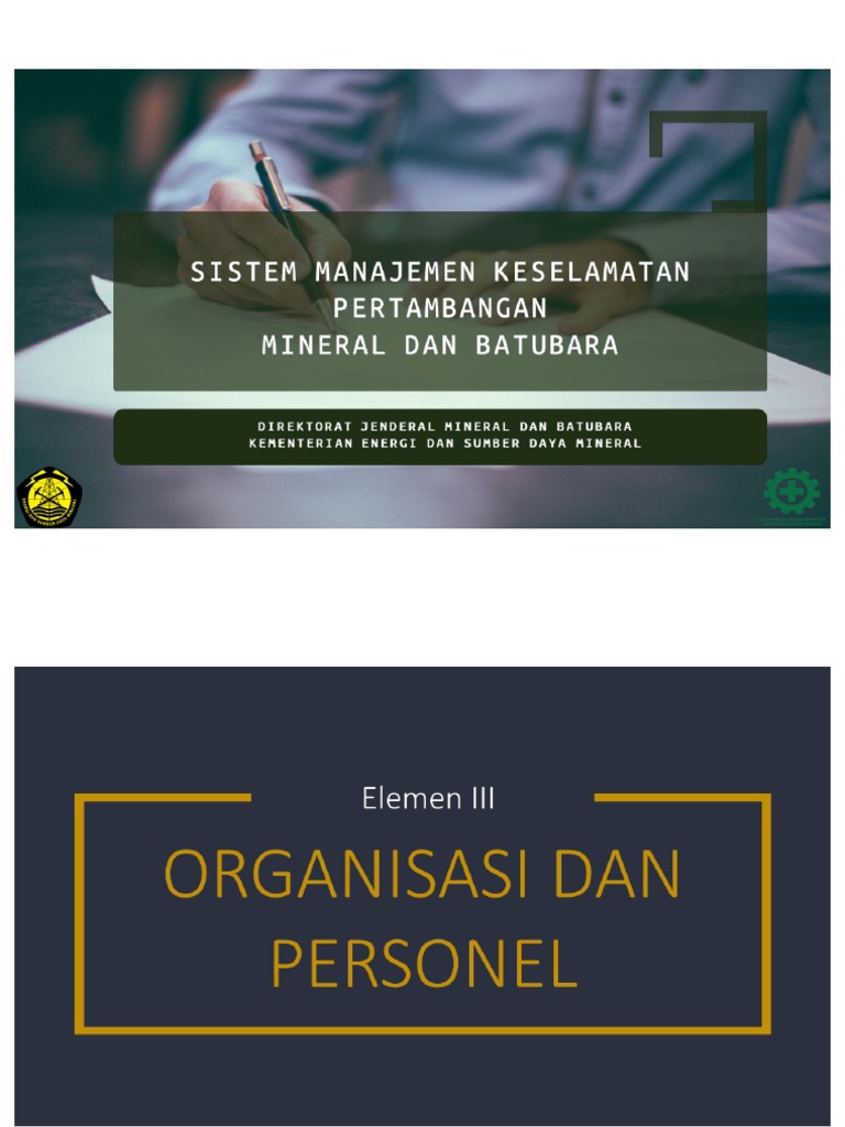 Kami Export - Elemen 3 Organisasi Dan Personil | PDF