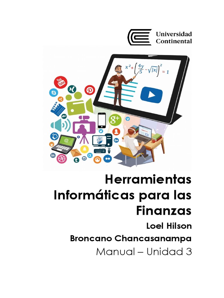 Manual Unidad 3 Herramientas Informáticas para Las Finanzas | PDF ...