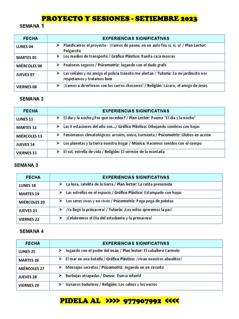 Proyecto 05 - Los Misterios de La Naturaleza | PDF