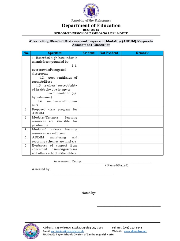 Monitoring Tool On Blended Learning Requests | PDF